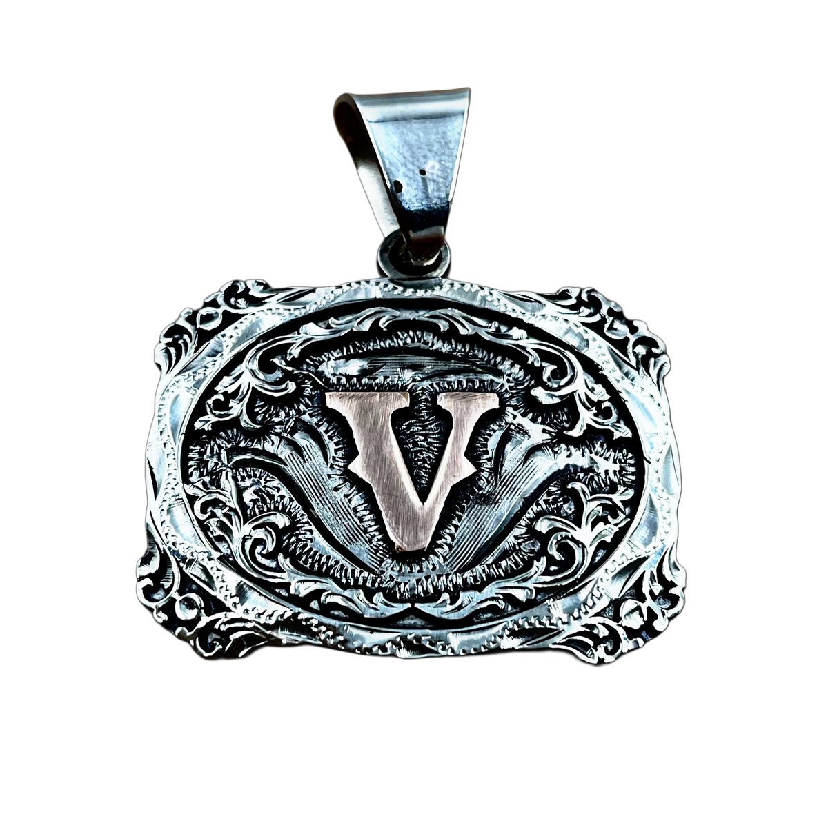 Oval Signature Mini Buckle Necklace Handmade. Made to Order (Ships in ...